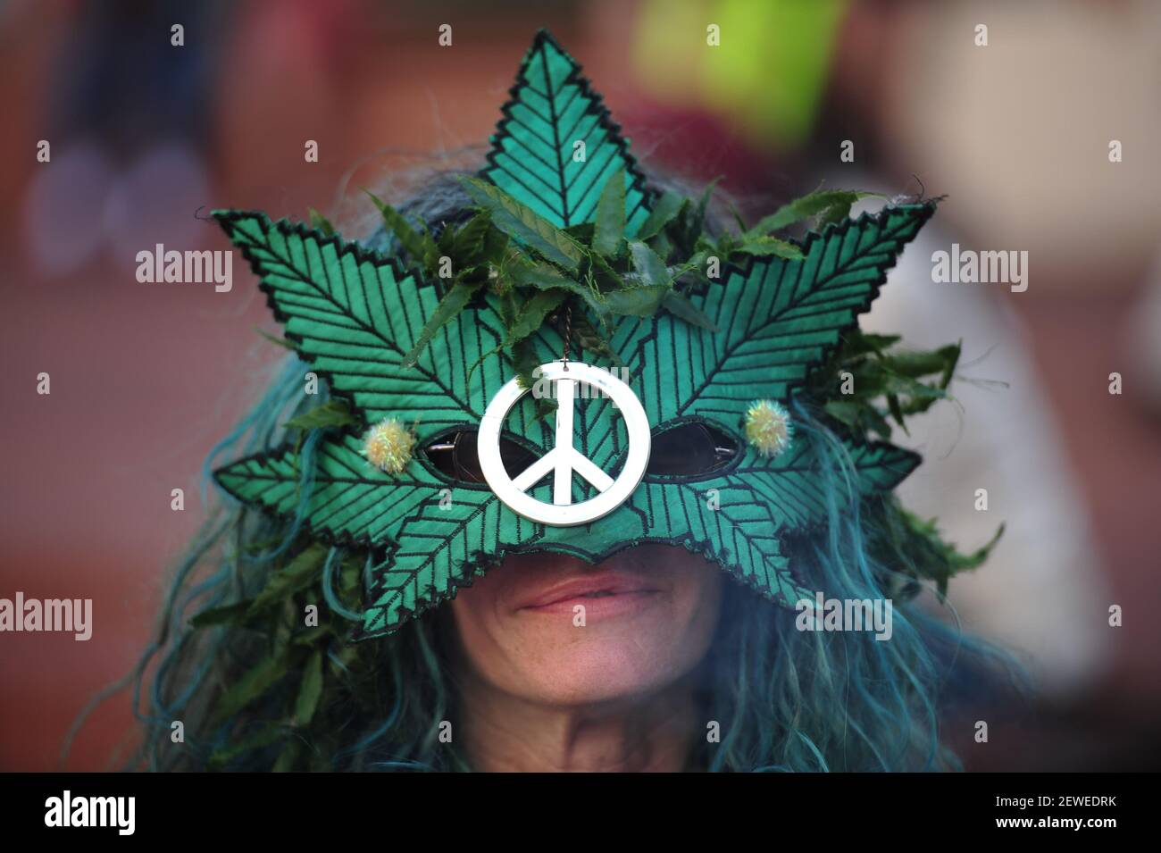 Joy Graves from Eugene, Ore., was one of hundreds who marched through ...