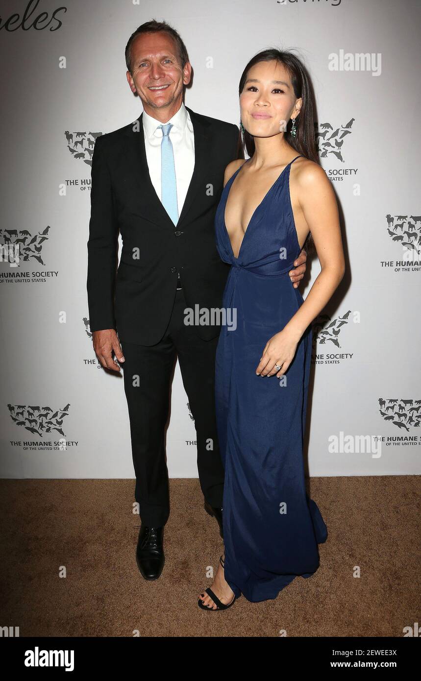 Sebastian Roche, Alicia Hannah attending The Humane Society Of The ...