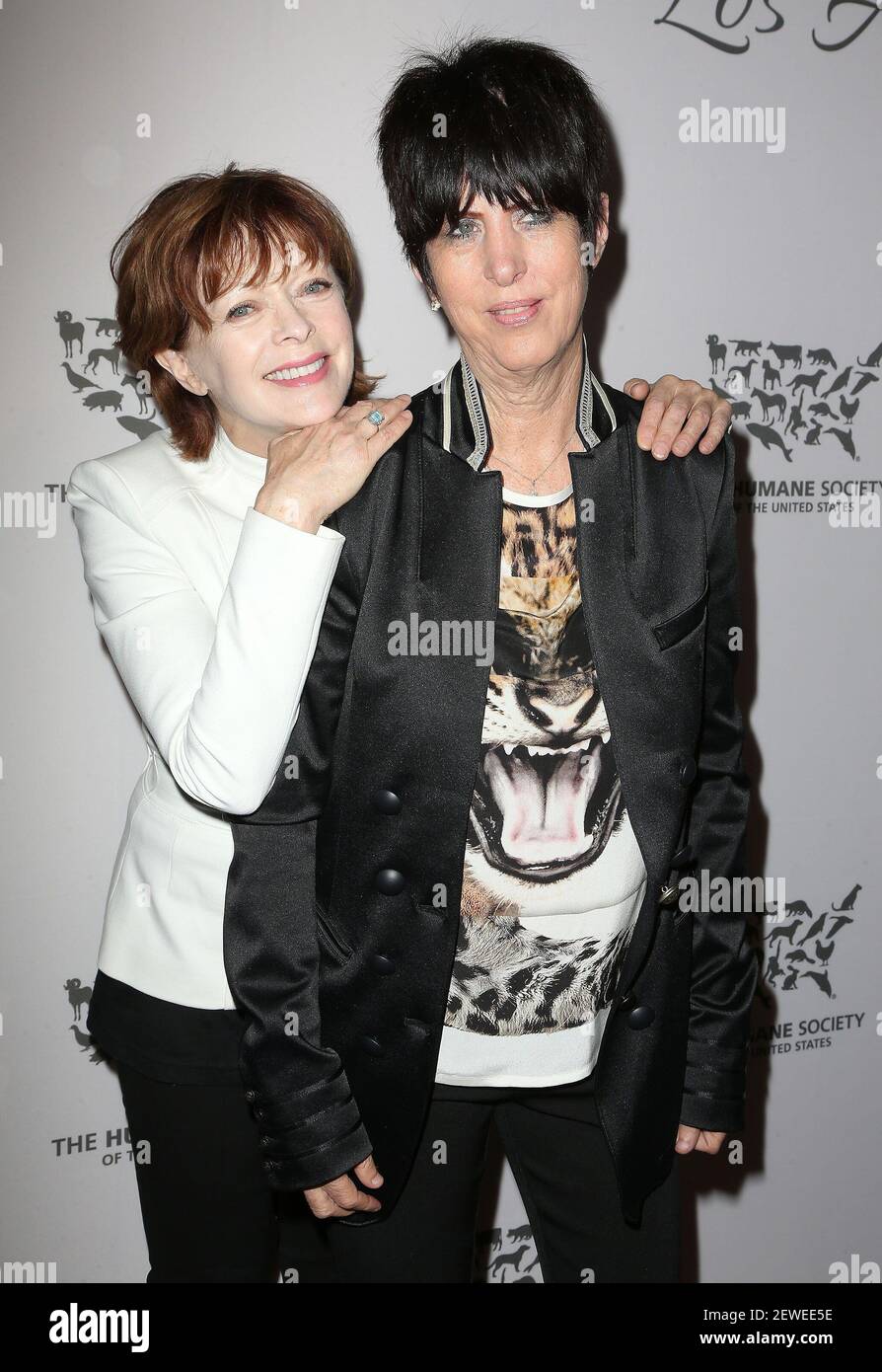 Frances Fisher, Diane Warren attending The Humane Society Of The United ...