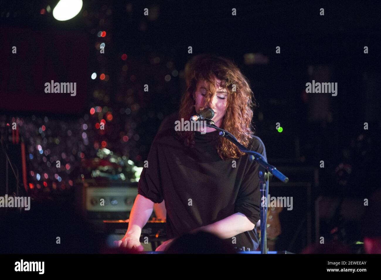 Hannah Georgas performs at the Horseshoe Tavern during Canadian Music ...