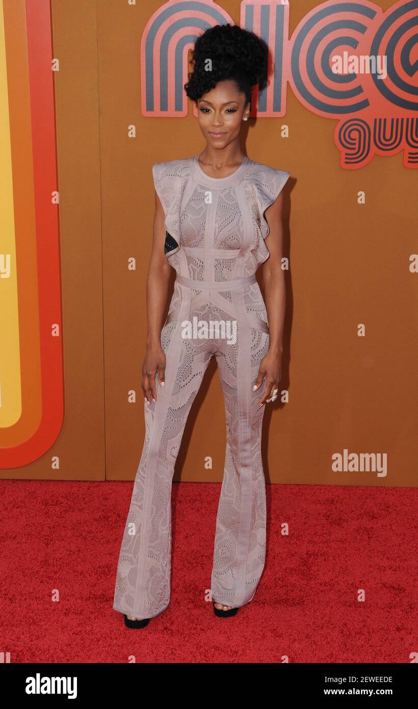 Yaya Costa Arrivals For The Los Angeles Premiere Of The Nice Guys Held At The Tcl Chinese