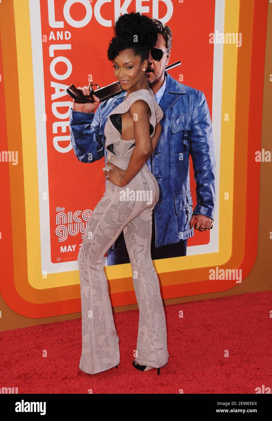 Yaya Costa. Arrivals for the Los Angeles premiere of "The Nice Guys ...