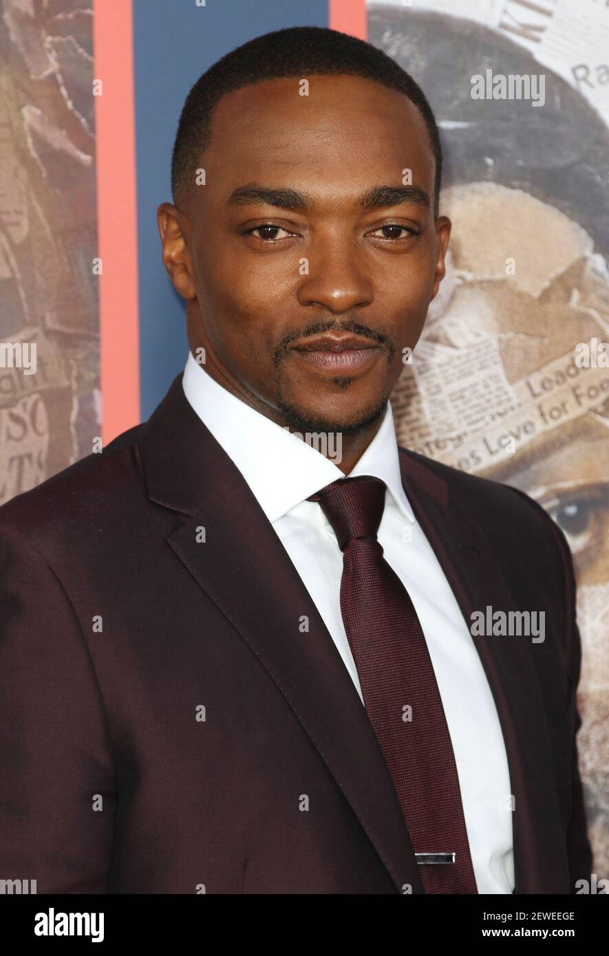 Anthony Mackie at The Premiere of HBO's 'All The Way' held at Paramount ...