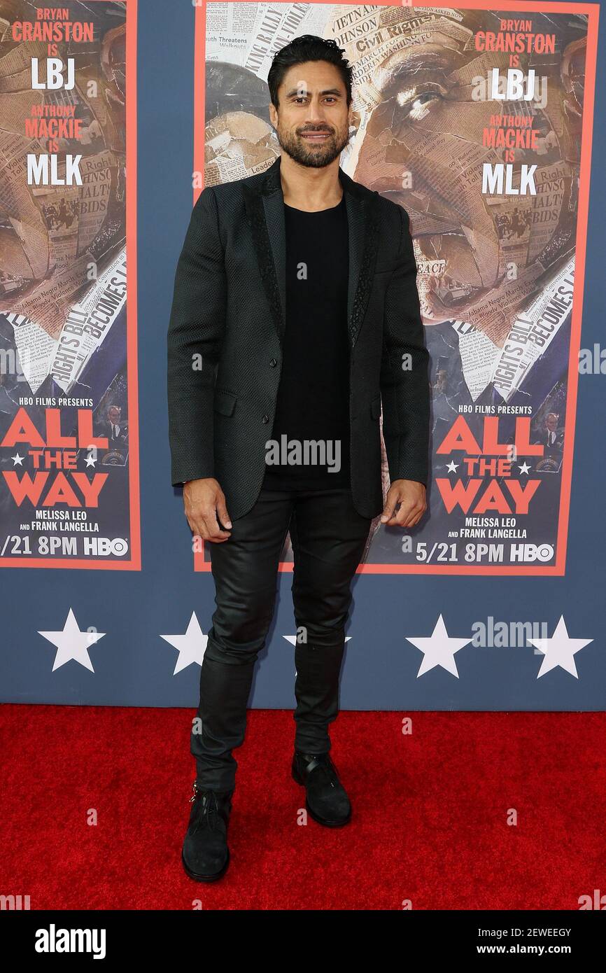 Joe Naufahu at The Premiere of HBO's 'All The Way' held at Paramount ...