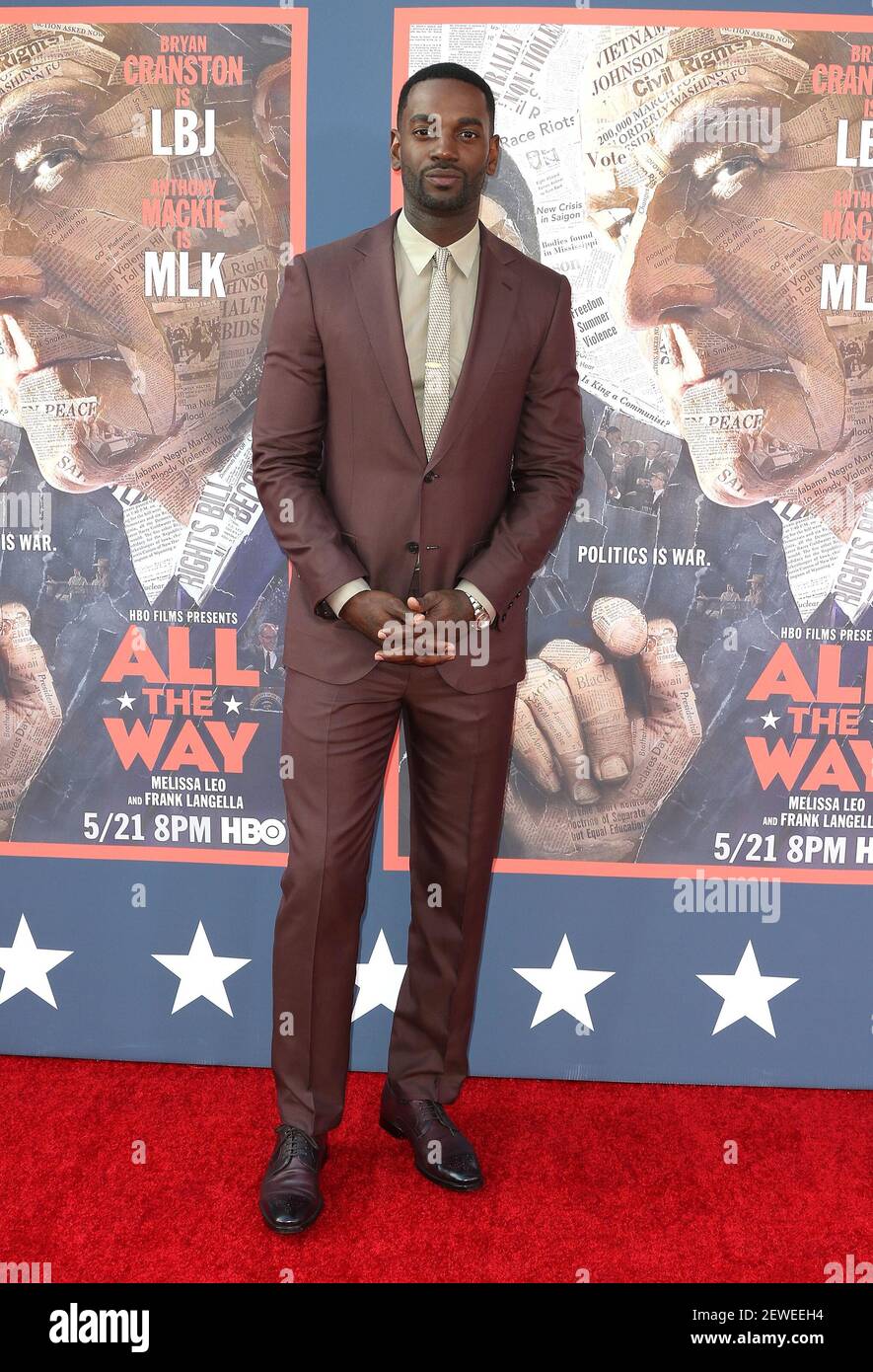 Mo McRae at The Premiere of HBO's 'All The Way' held at Paramount ...