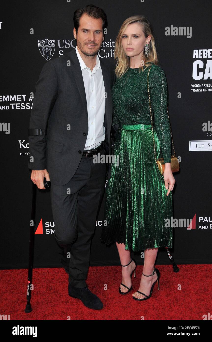 (L-R) Tommy Haas and Sara Foster attending the 'Rebels With A Cause ...