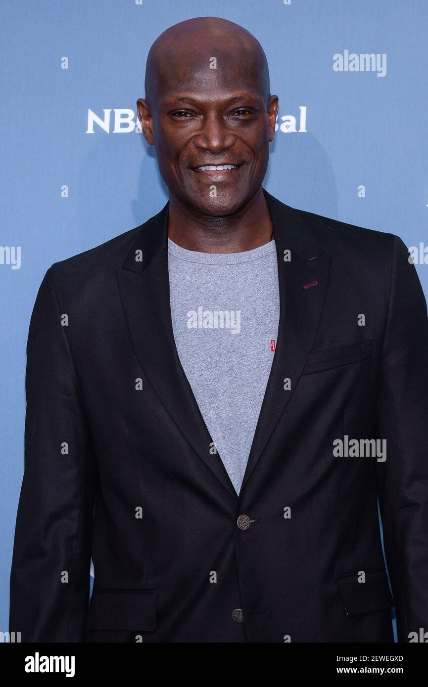 Peter Mensah during the NBCUniversal 2016 Upfront Presentation to ...