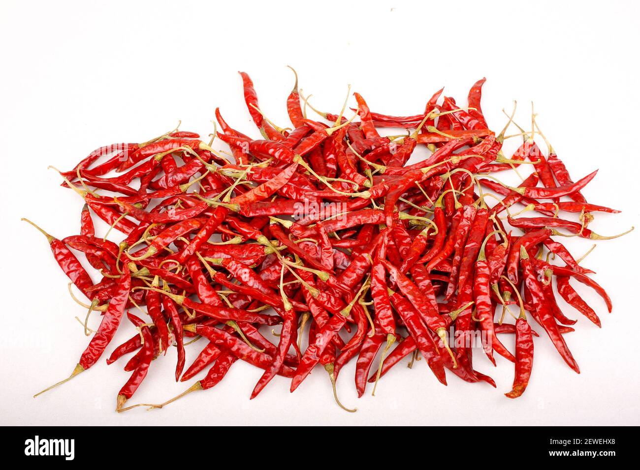 Dried chilli isolate on white background ,Red Chilli Stock Photo - Alamy