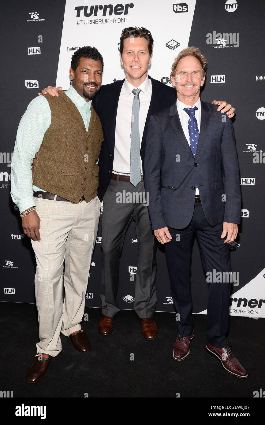 (L-R) Actors Deon Cole, Hayes Macarthur and Jere Burns (TBS - Angie ...