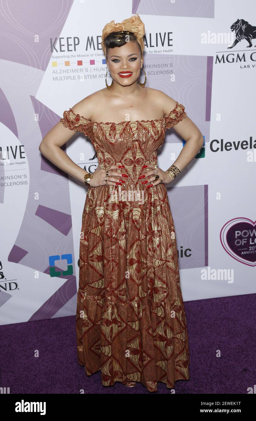 Andra Day attending the Keep Memory Alive's 20th Annual Power of Love ...