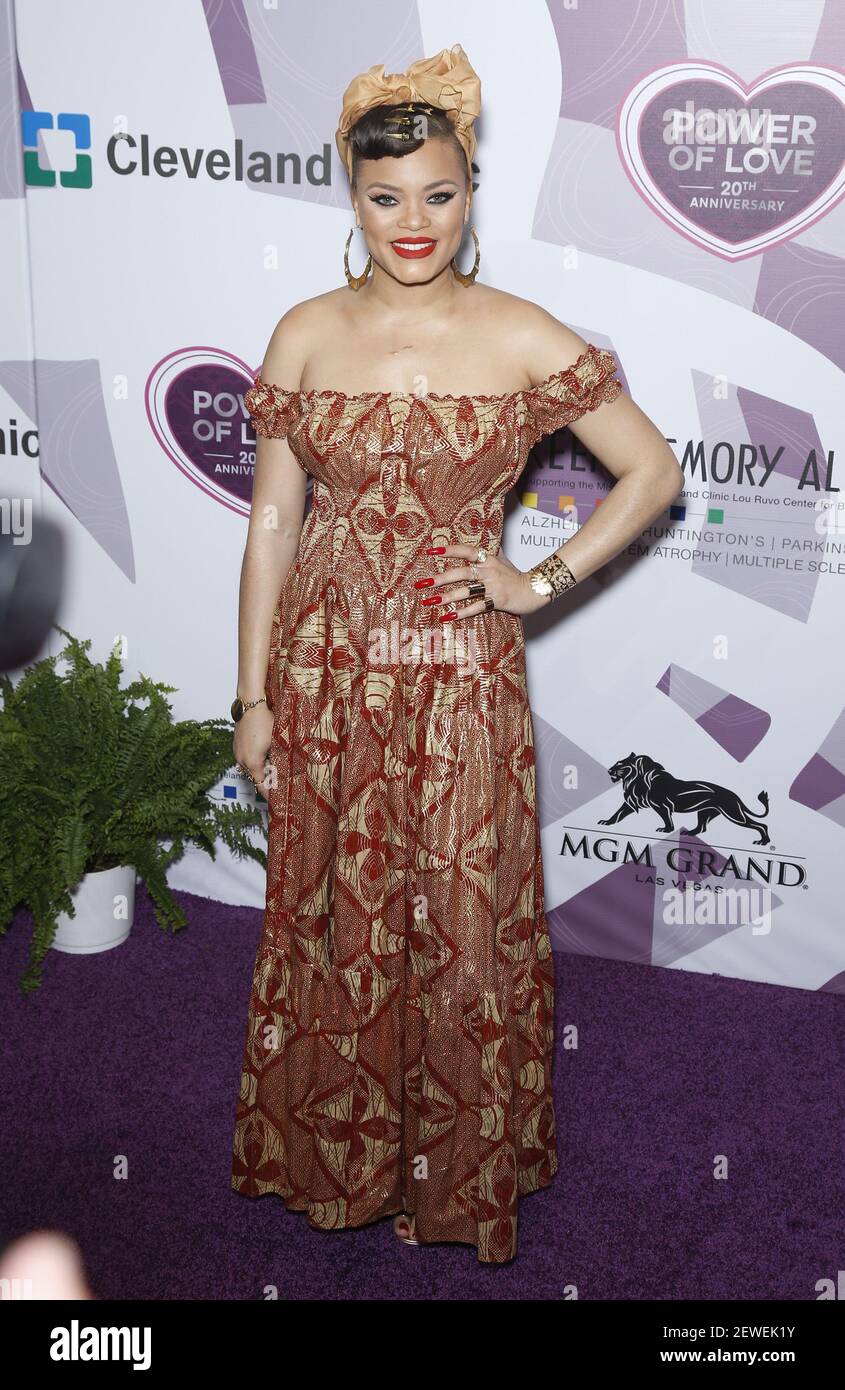 Andra Day attending the Keep Memory Alive's 20th Annual Power of Love ...