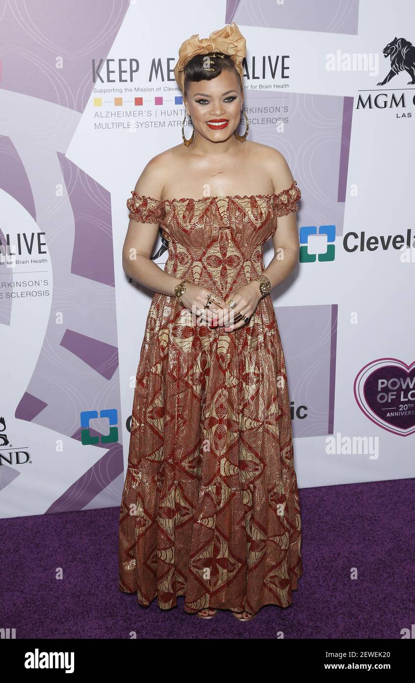 Andra Day attending the Keep Memory Alive's 20th Annual Power of Love ...