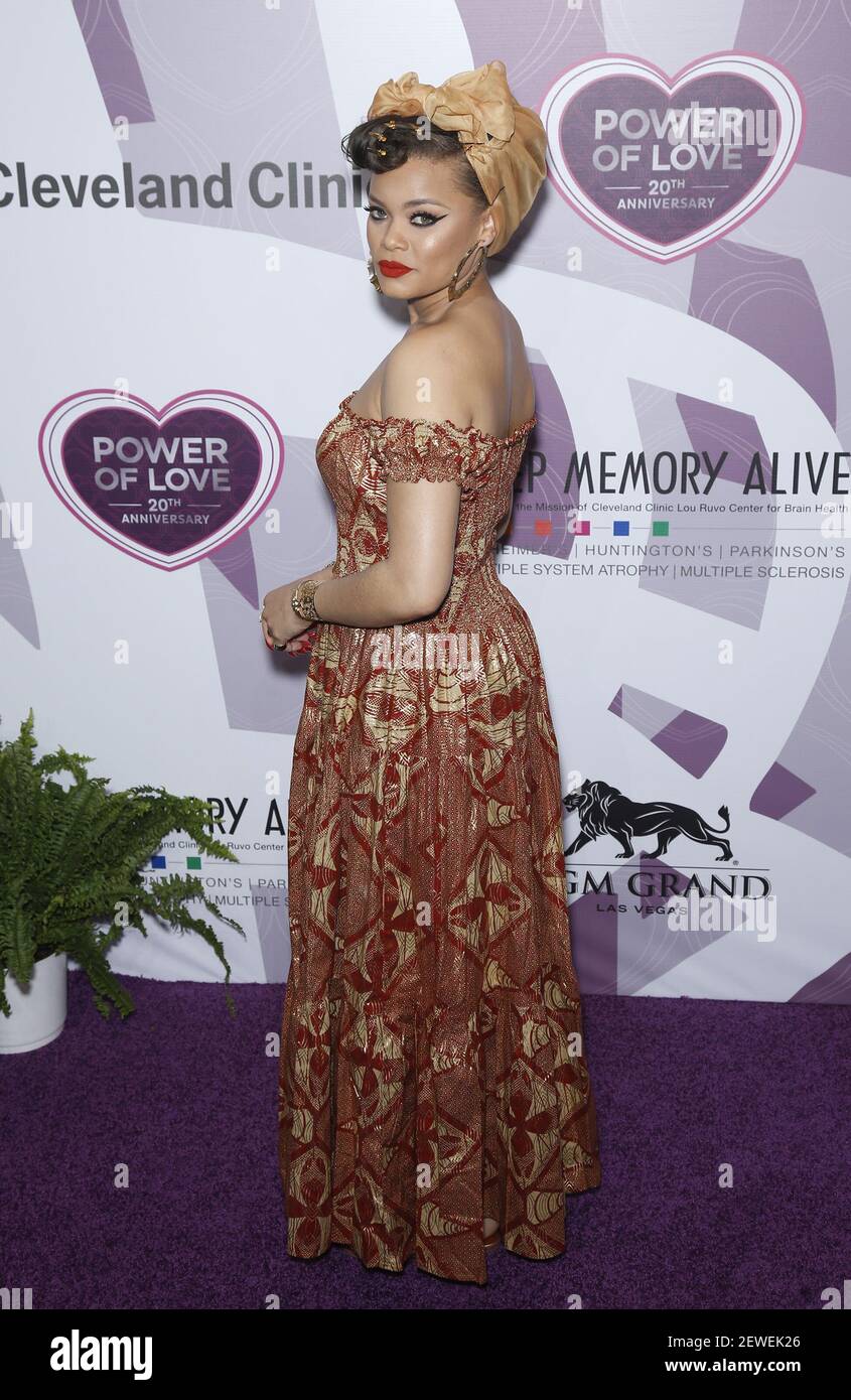 Andra Day attending the Keep Memory Alive's 20th Annual Power of Love ...