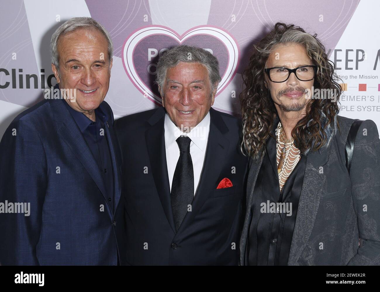 Lou Ruvo, Tony Bennett, Steven Tyler attending the Keep Memory Alive's ...