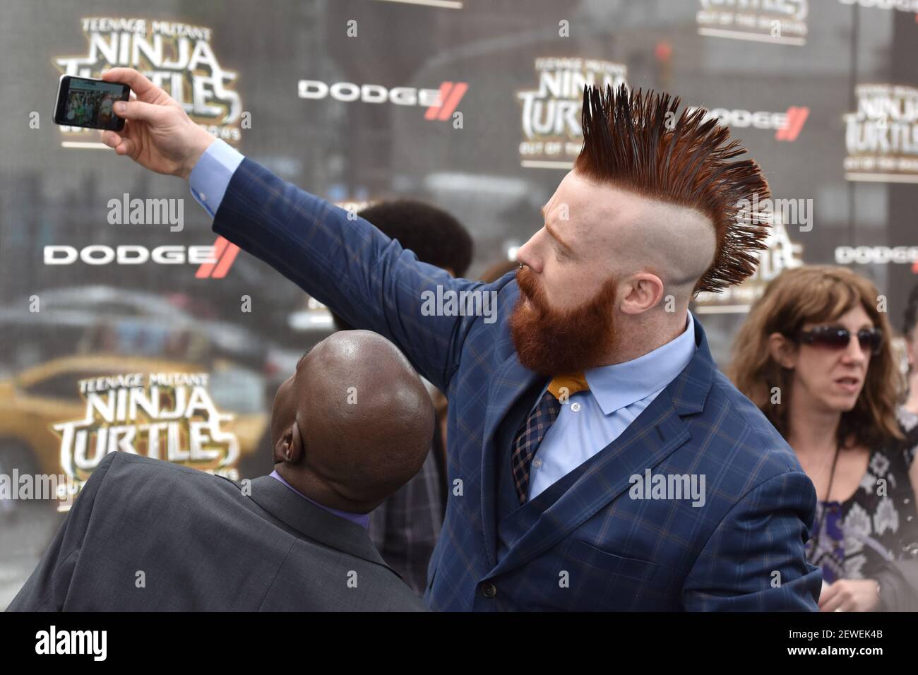 Actor Stephen Sheamus attends the "Teenage Mutant Ninja Turtles: Out Of ...