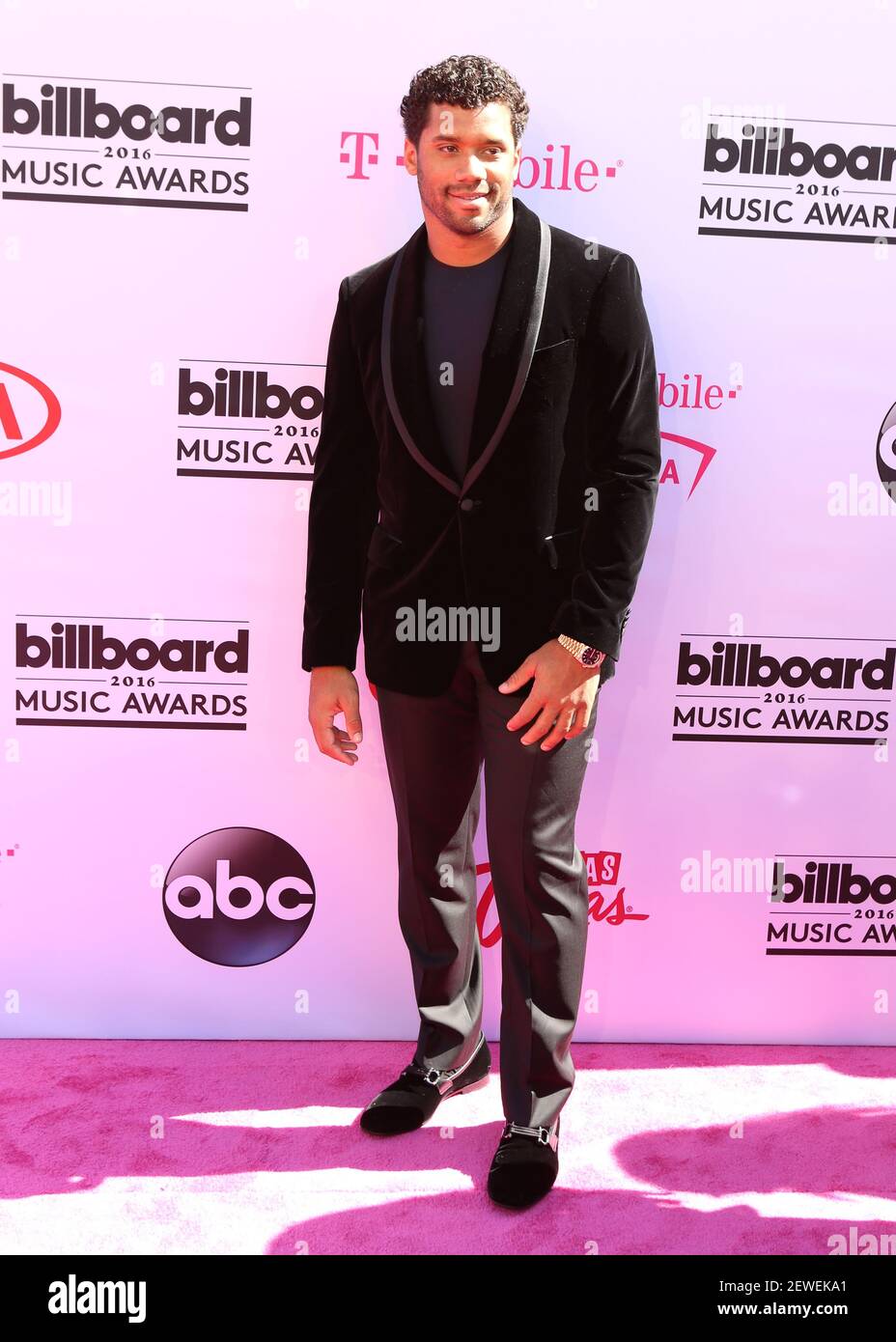 Russell Wilson attends the 2016 Billboard Music Awards at T-Mobil Arena ...