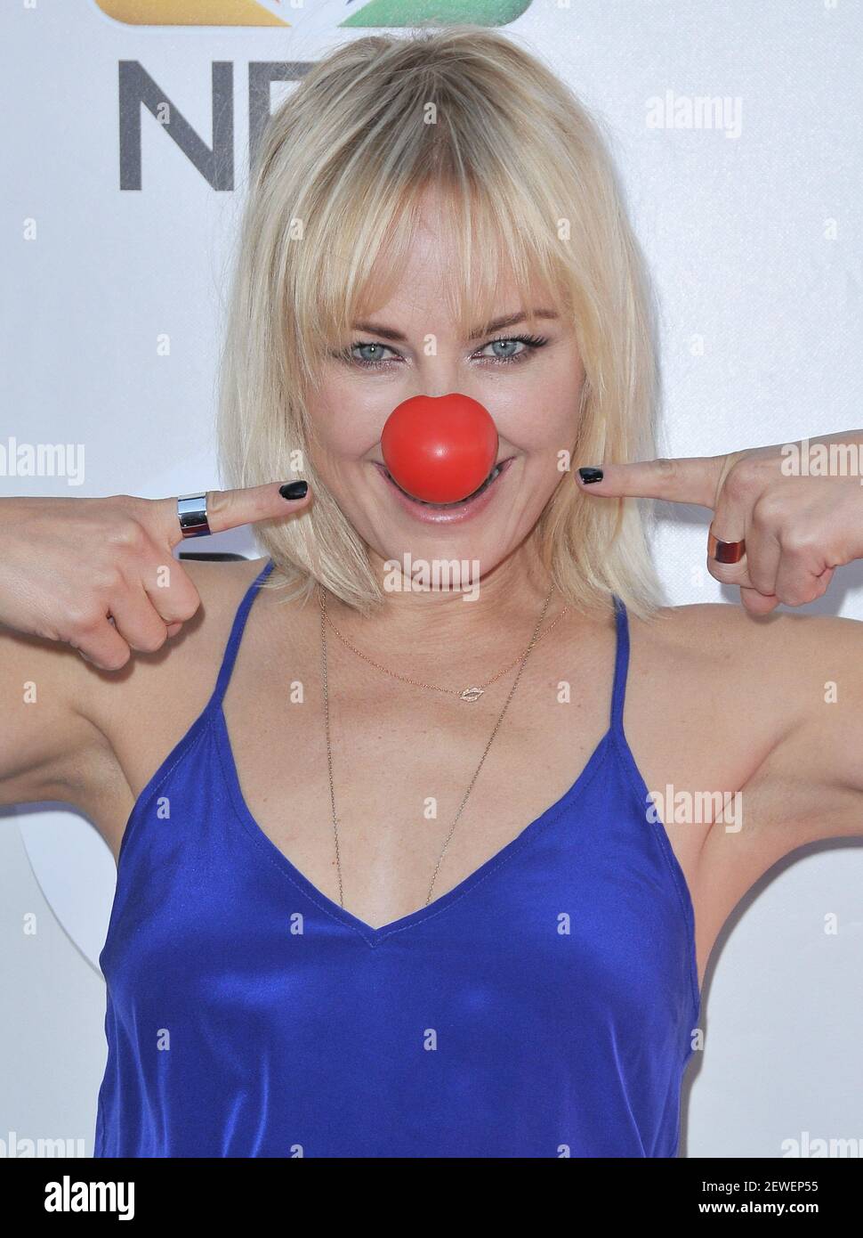 Malin Akerman arrives at NBC's Red Nose Day Special held at the Alfred ...