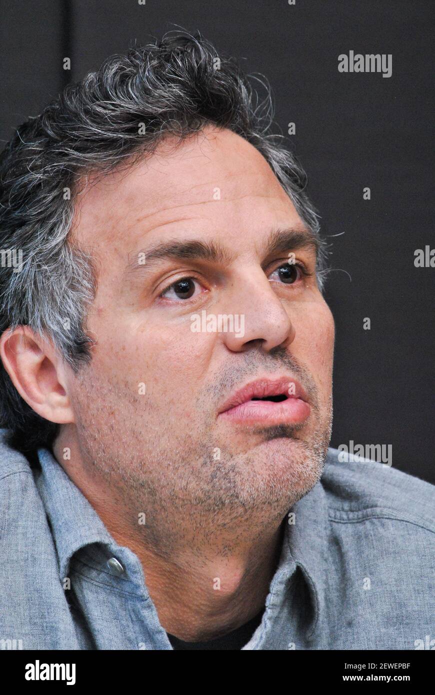 Mark Ruffalo at the Hollywood Foreign Press Association press ...