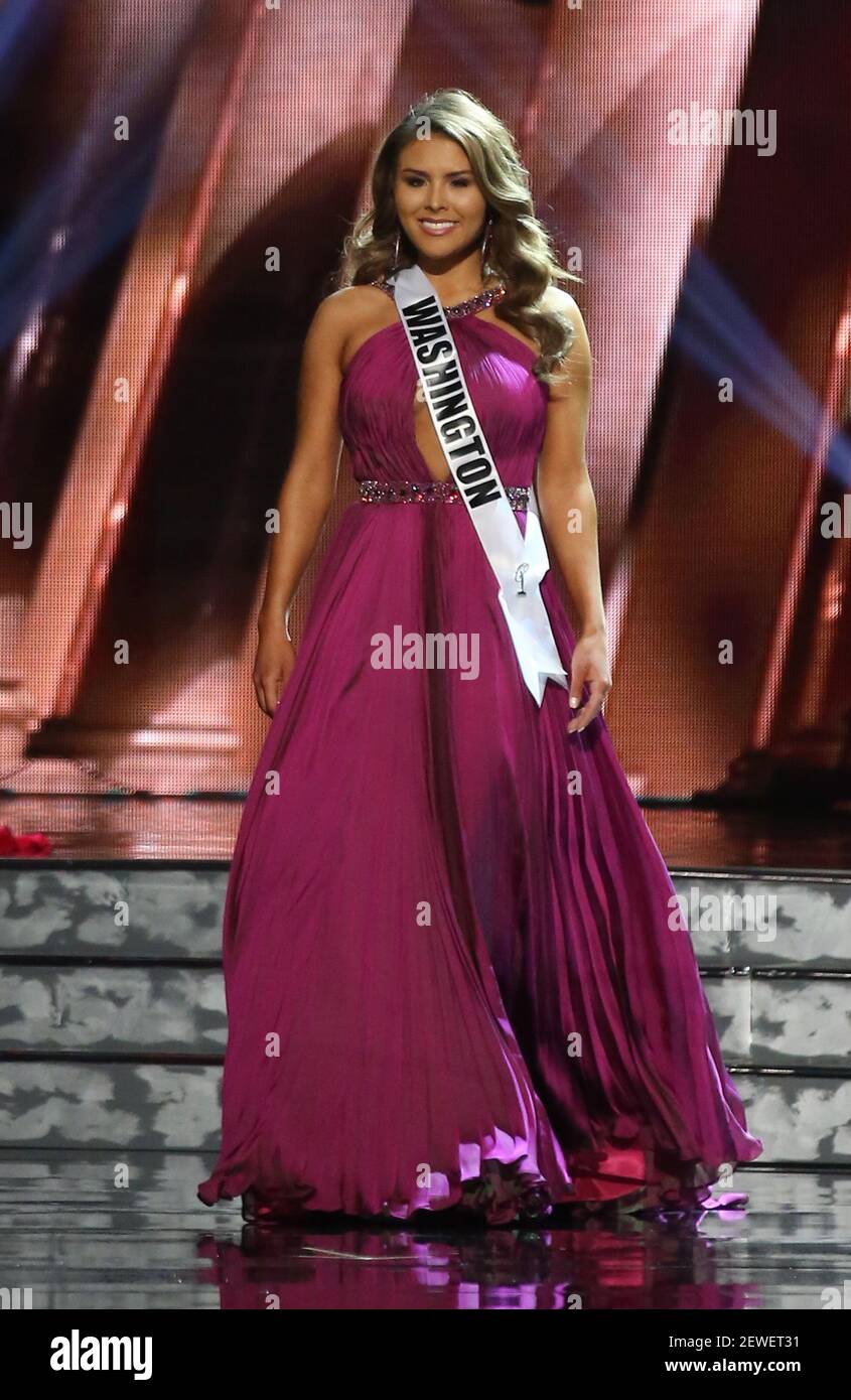 Miss Washington, Kelsey Ayano Schmidt. 2016 Miss USA Pageant ...