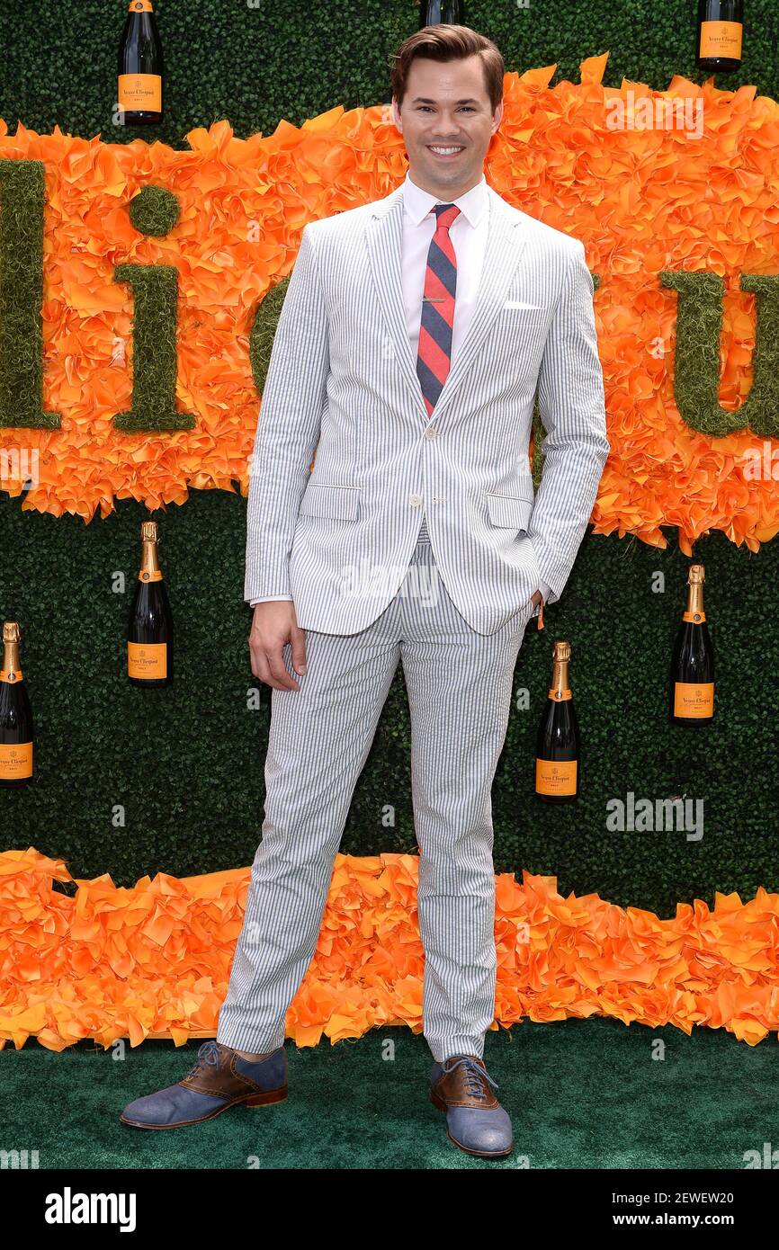 Andrew Rannells attends the Ninth Annual Veuve Clicquot Polo Classic at ...