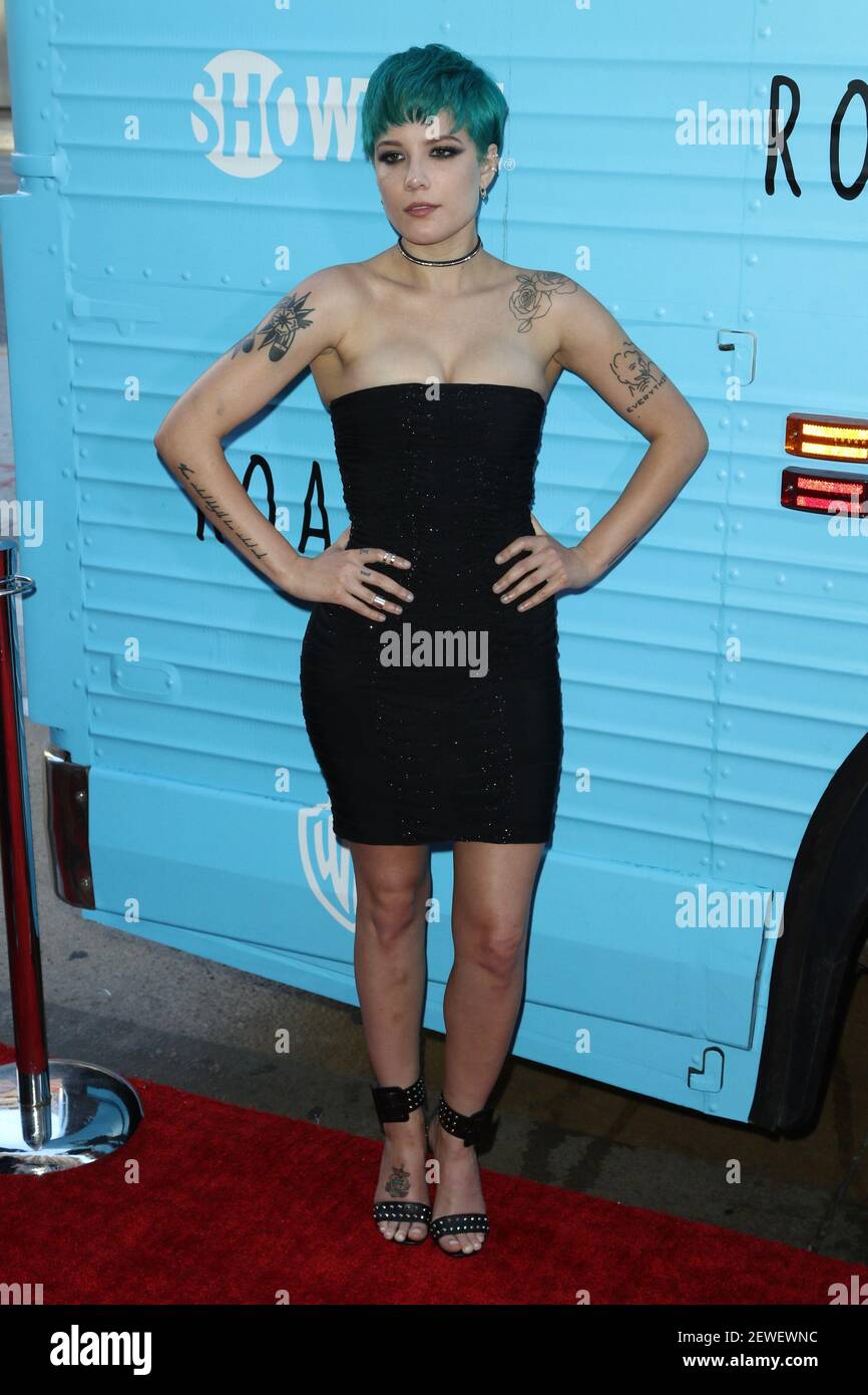 Halsey at ShowtimeÕs 'ROADIES' Premiere held at The Theatre at Ace ...