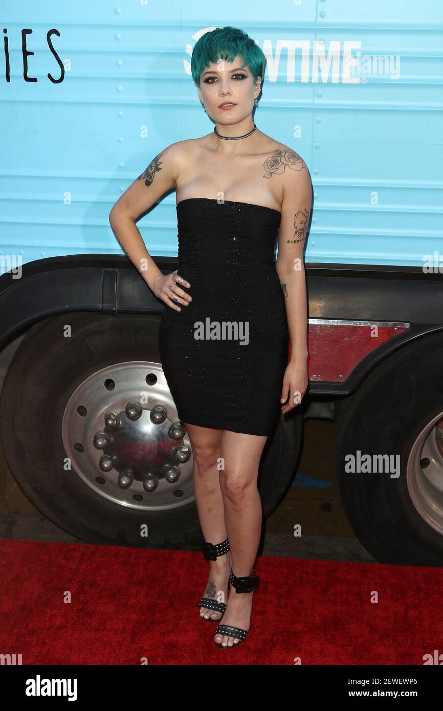 Halsey at ShowtimeÕs 'ROADIES' Premiere held at The Theatre at Ace ...