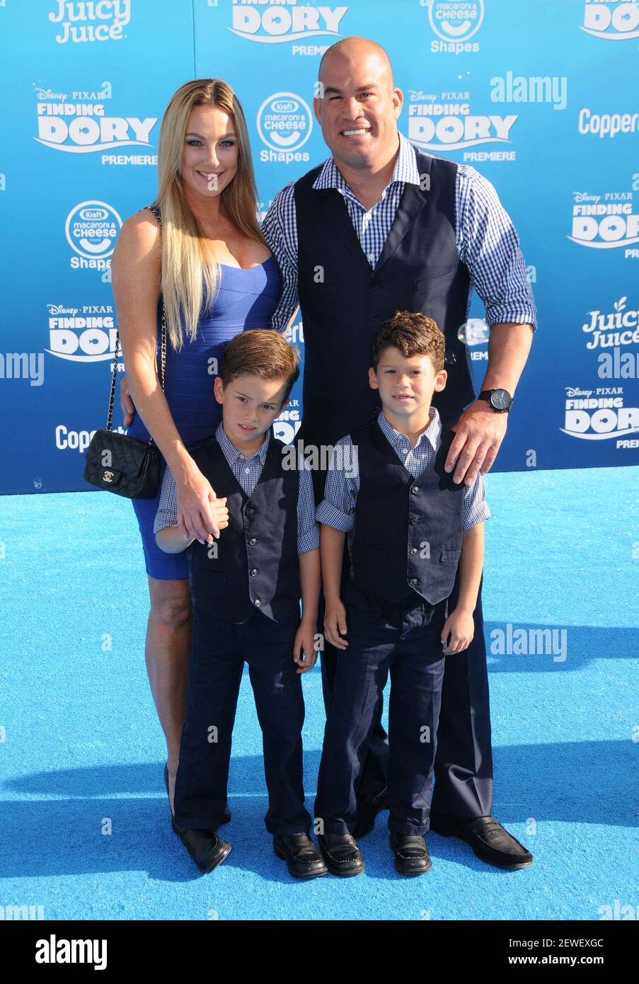 08 June 2016 - Hollywood. Amber Miller, Tito Ortiz. Arrivals for the ...