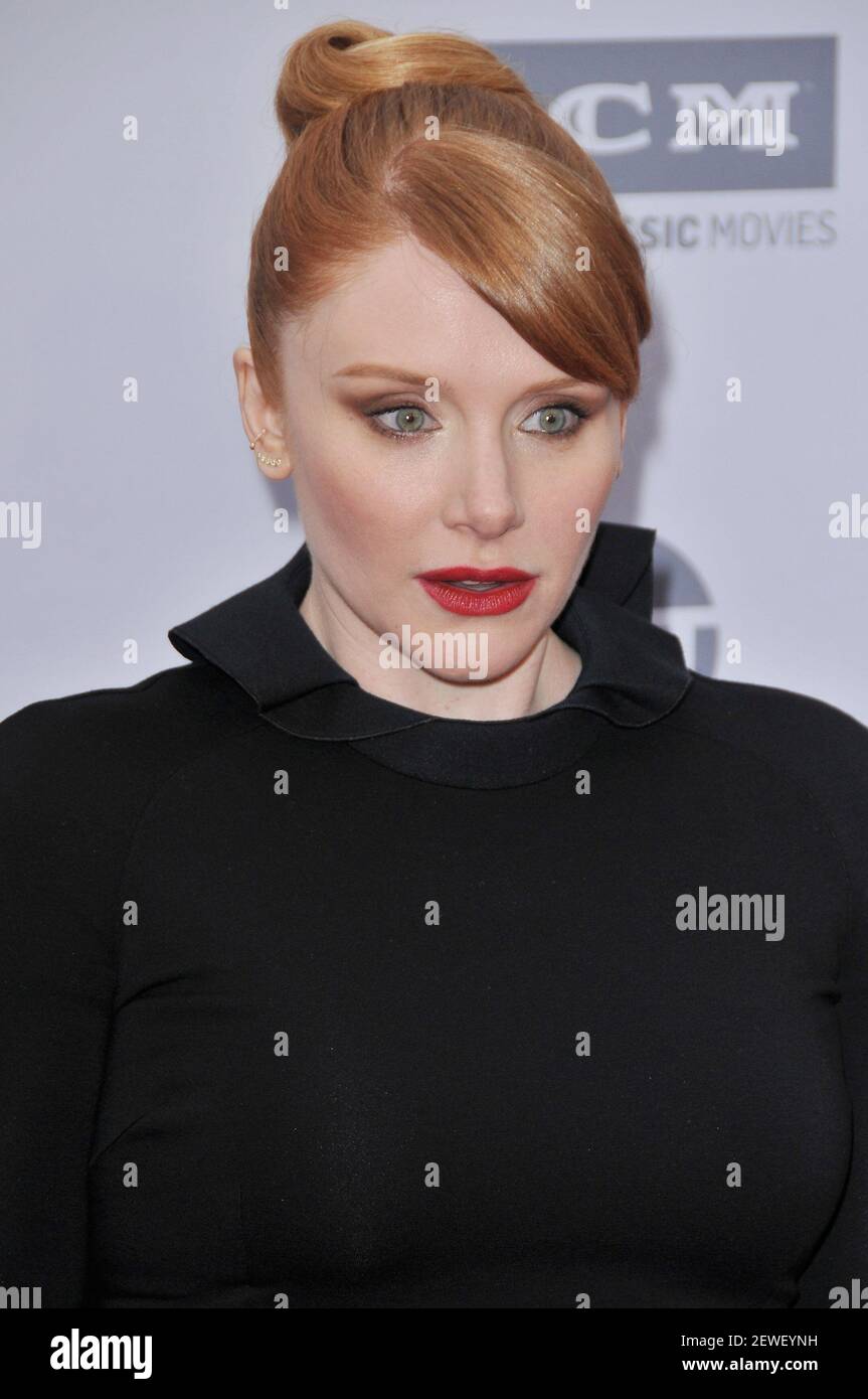 Bryce Dallas Howard arrives at the 44th American Film Institute Life ...