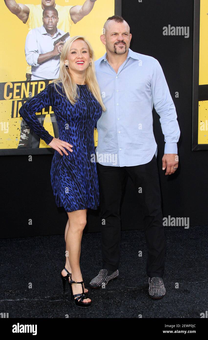 10 June 2016 - Los Angeles, California - Chuck Liddell and wife Heidi ...