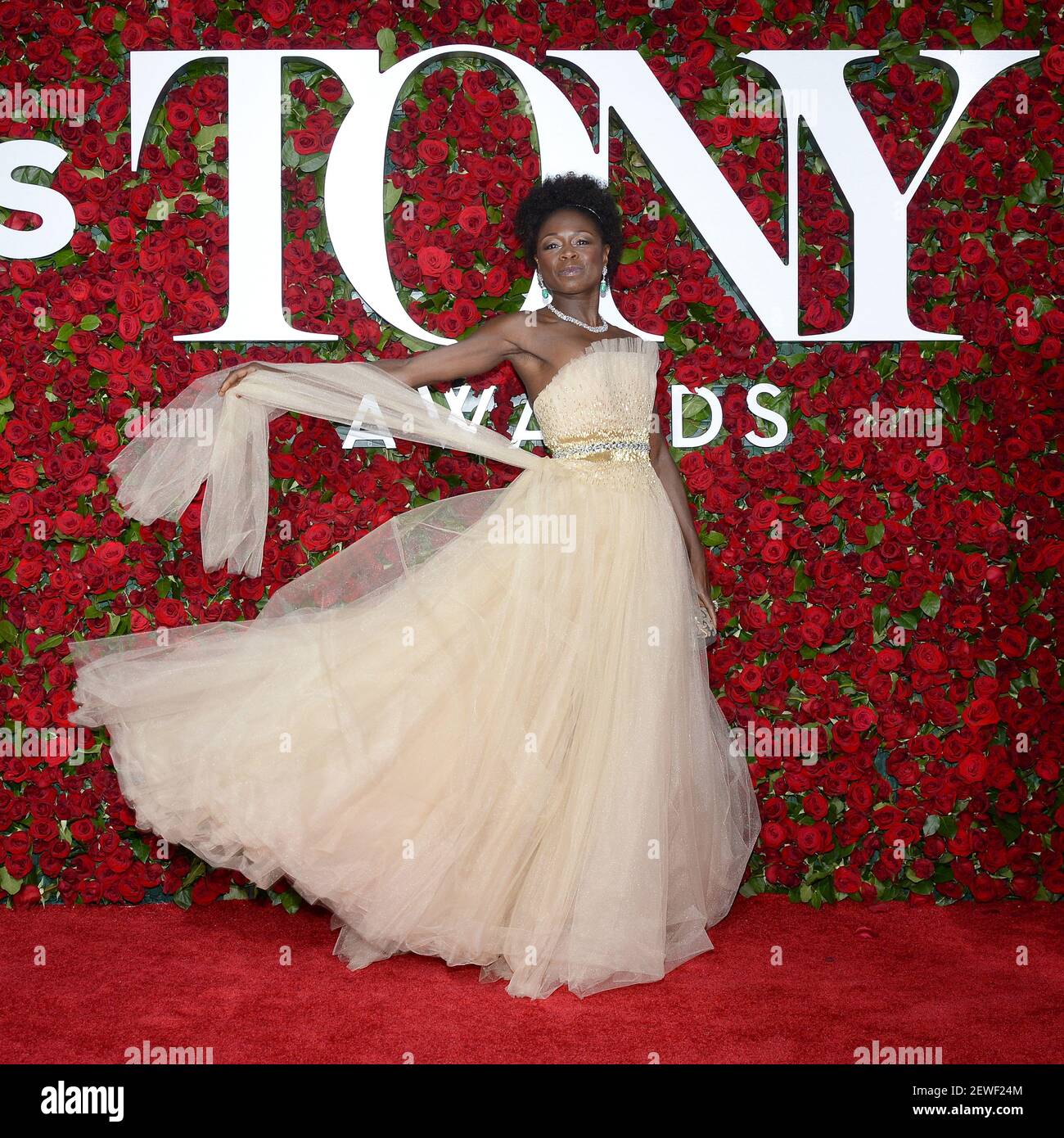 Zainab Jah attends The American Theatre 70th Annual Tony Awards ...