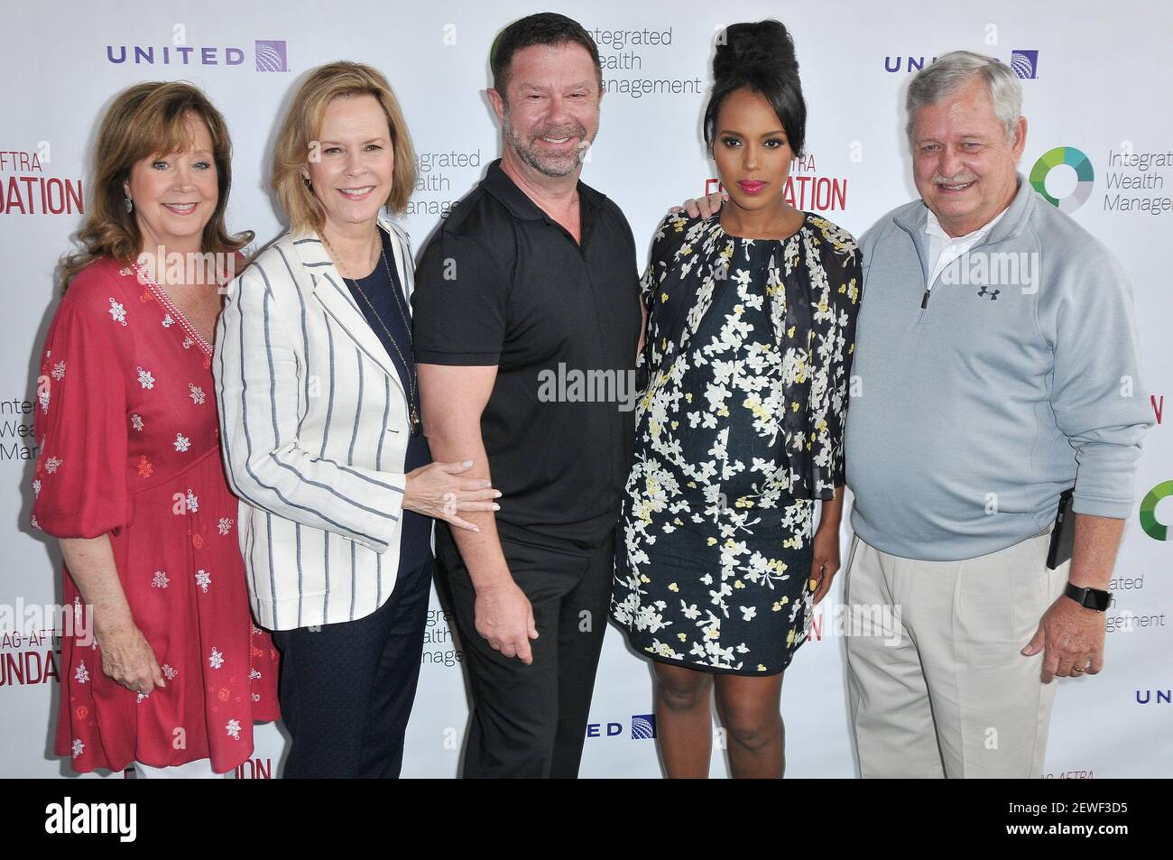 (L-R) Cyd Wilson, JoBeth Williams, Jim Casey, Kerry Washington and Dave ...