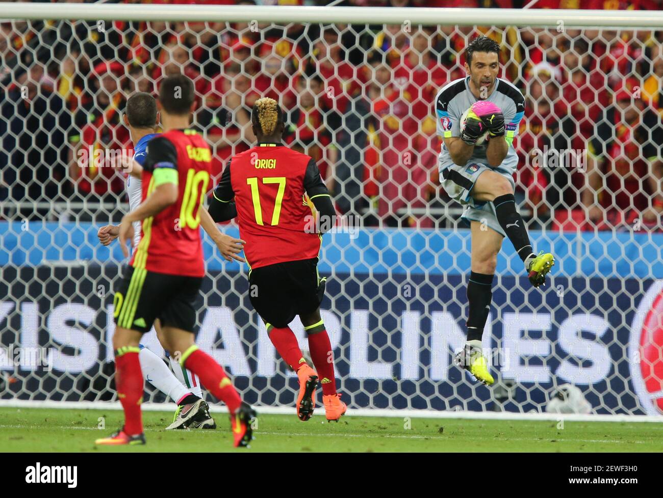 Gianluigi Buffon (ITA), Belgium - Italy, European Football Championship ...