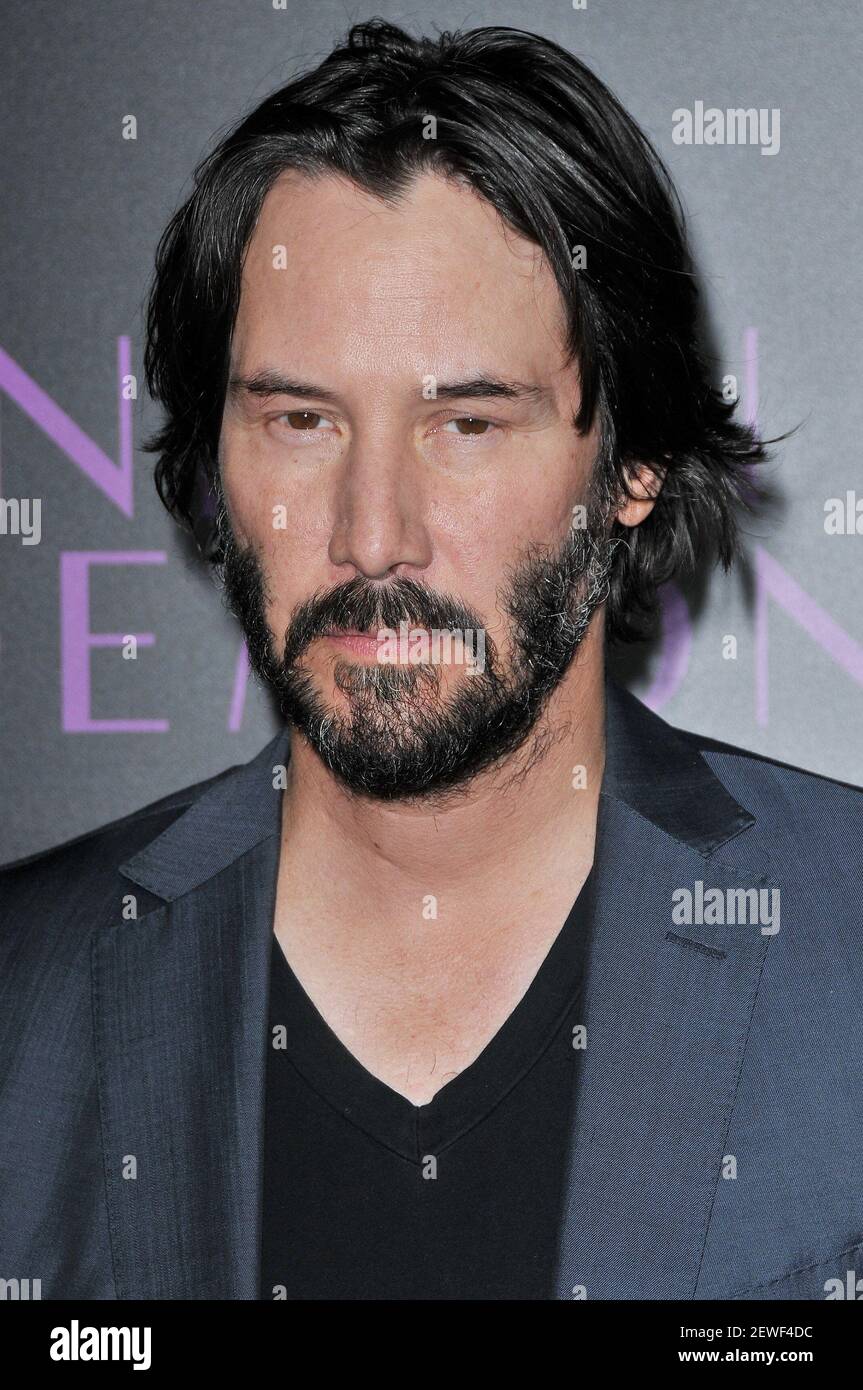 Keanu Reeves arrives at "The Neon Demon" Los Angeles Premiere held at ...