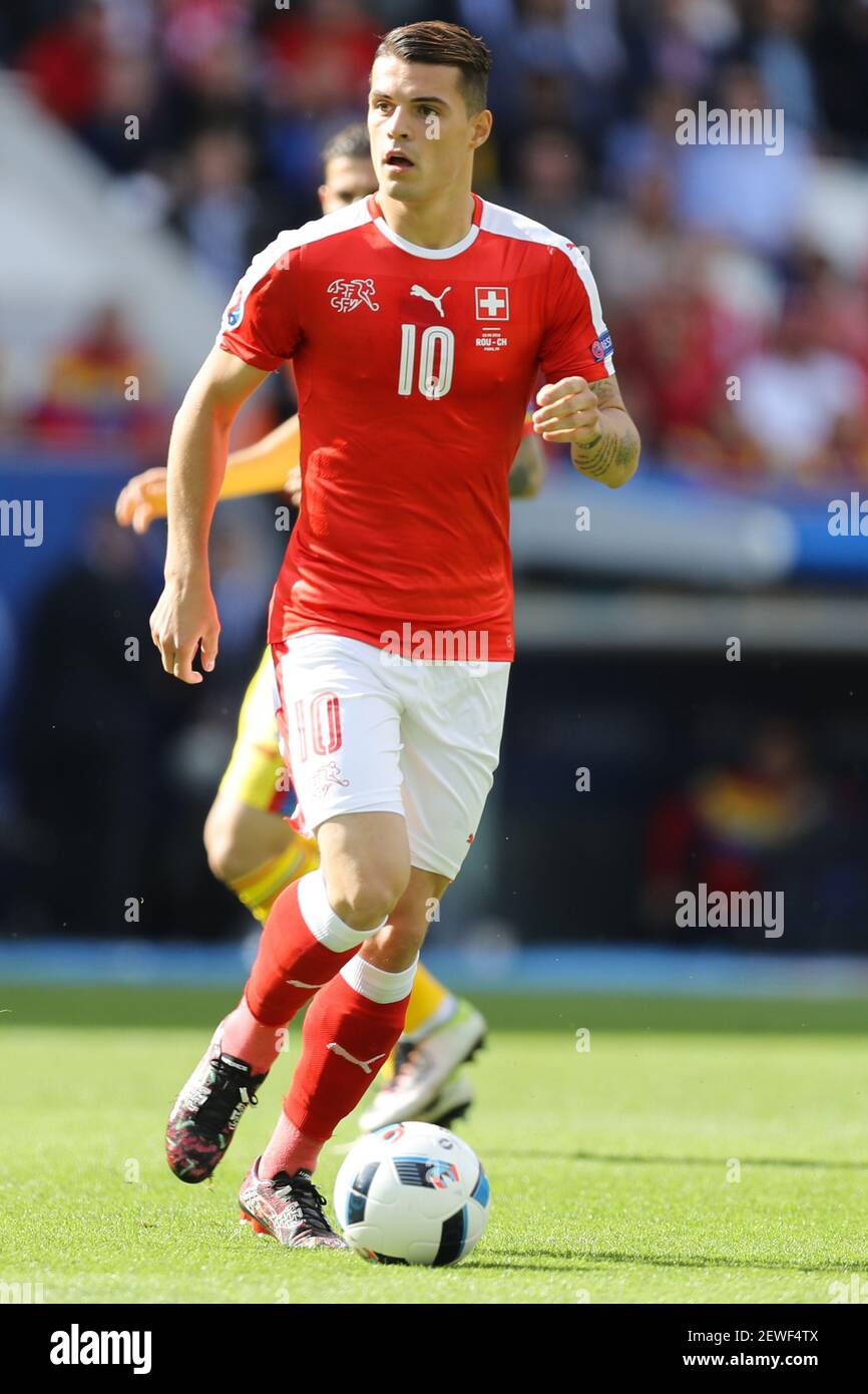 15.01.2016, Paris, Granit Xhaka (SUI), Romania - Switzerland, European ...
