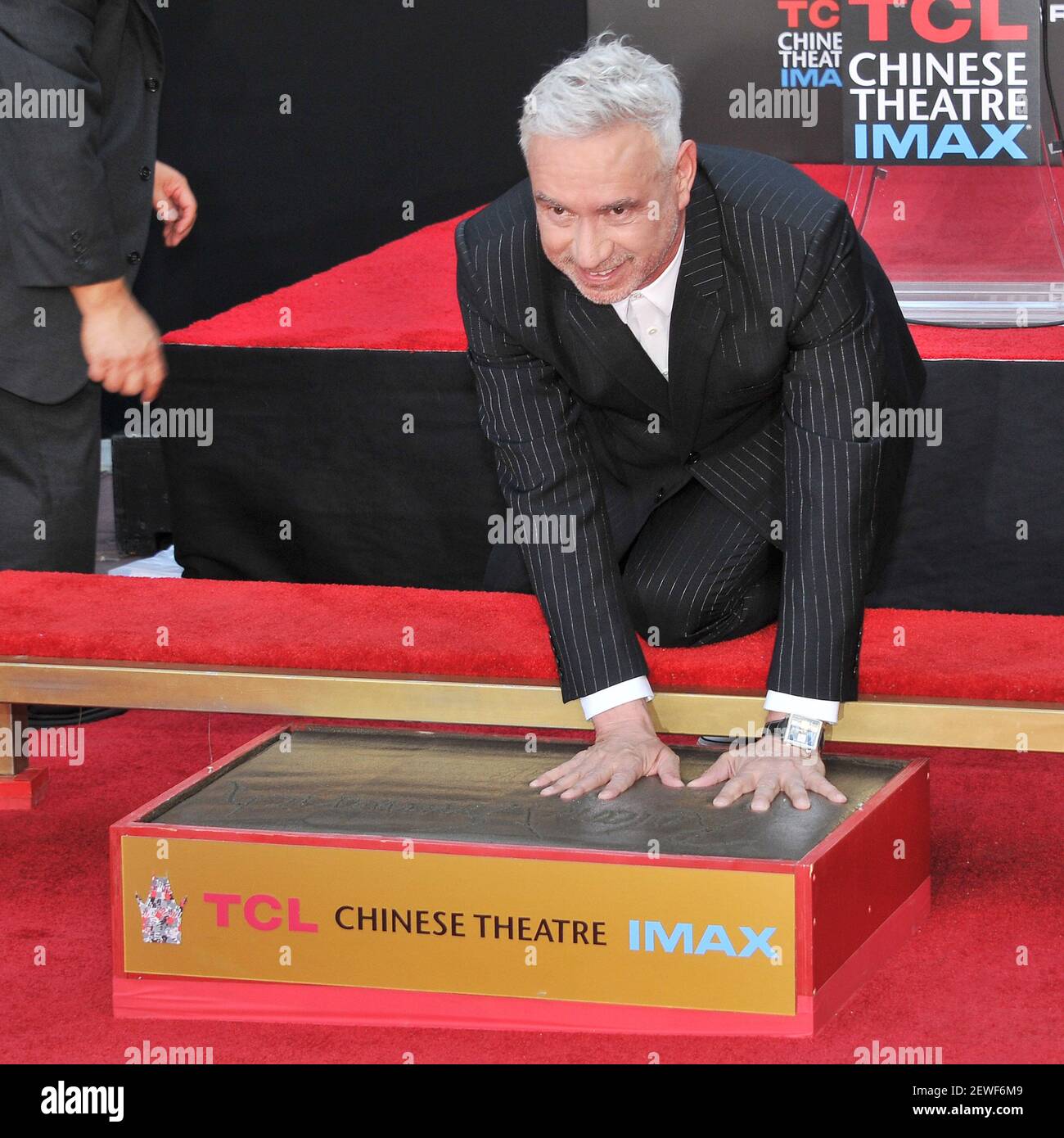 Director Roland Emmerich at his Hand And Footprint Ceremony held at the ...