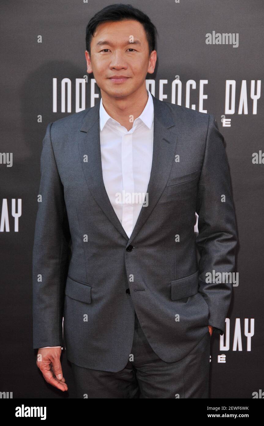 Chin Han arrives at the "Independence Day: Resurgence" Los Angeles ...