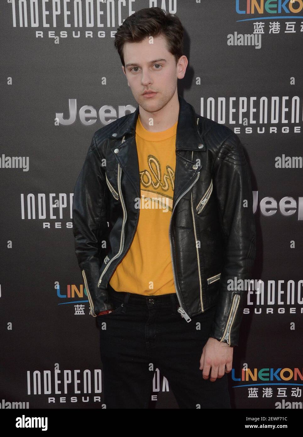 20 June 2016 - Hollywood. Travis Tope. Arrivals for the Premiere Of ...