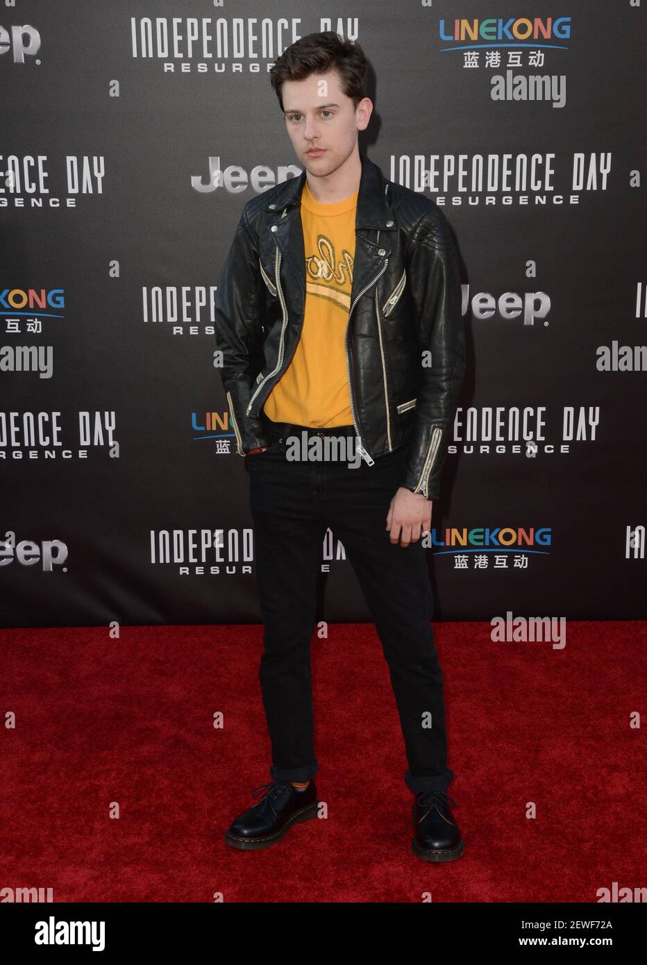 20 June 2016 - Hollywood. Travis Tope. Arrivals for the Premiere Of ...