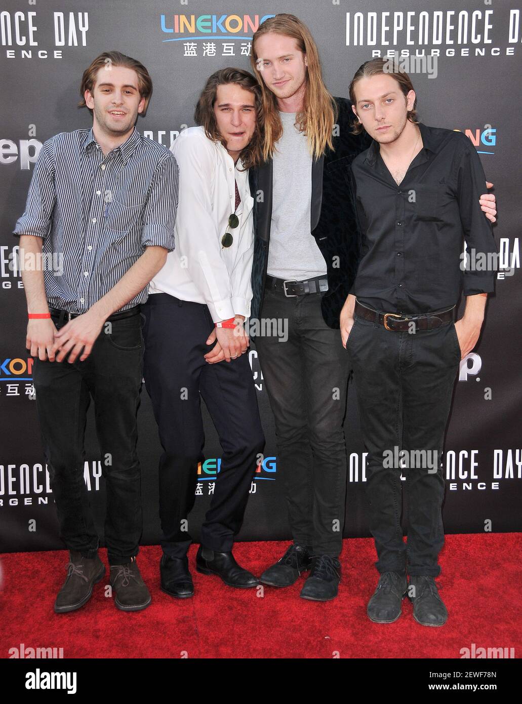 Kid Bloom arrives at the "Independence Day: Resurgence" Los Angeles ...