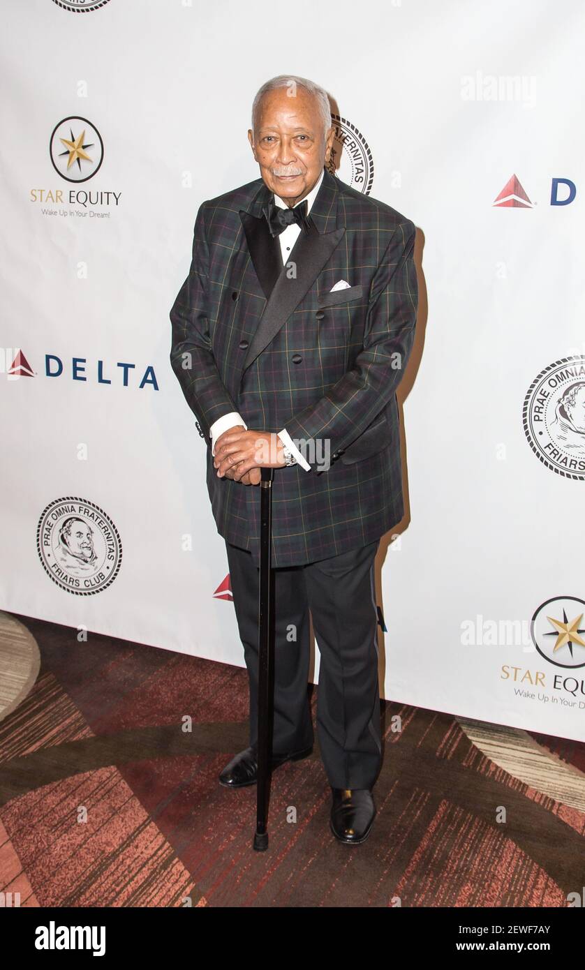 David Dinkins attends as the Friars Club honors Tony Bennett with ...