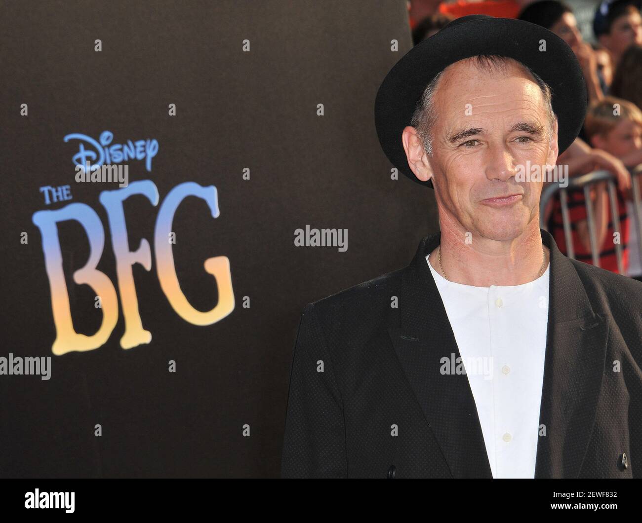 Mark Rylance arrives at Disney's "The BFG" Premiere held at the El ...