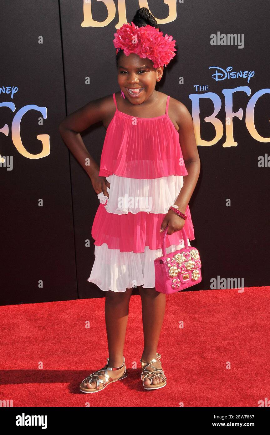 Trinitee Stokes arrives at Disney's "The BFG" Premiere held at the El ...