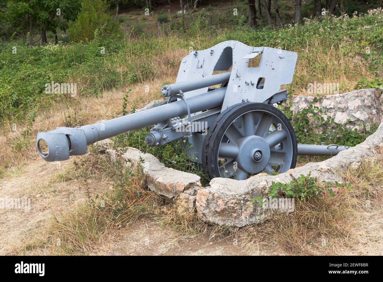 German light howitzer hi-res stock photography and images - Alamy