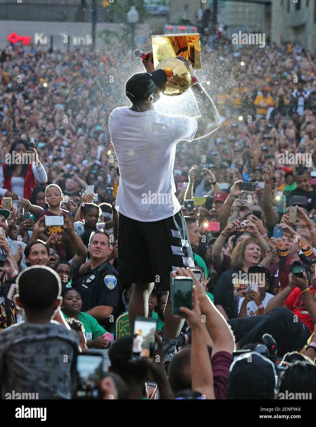 Lebron James Championship Celebration