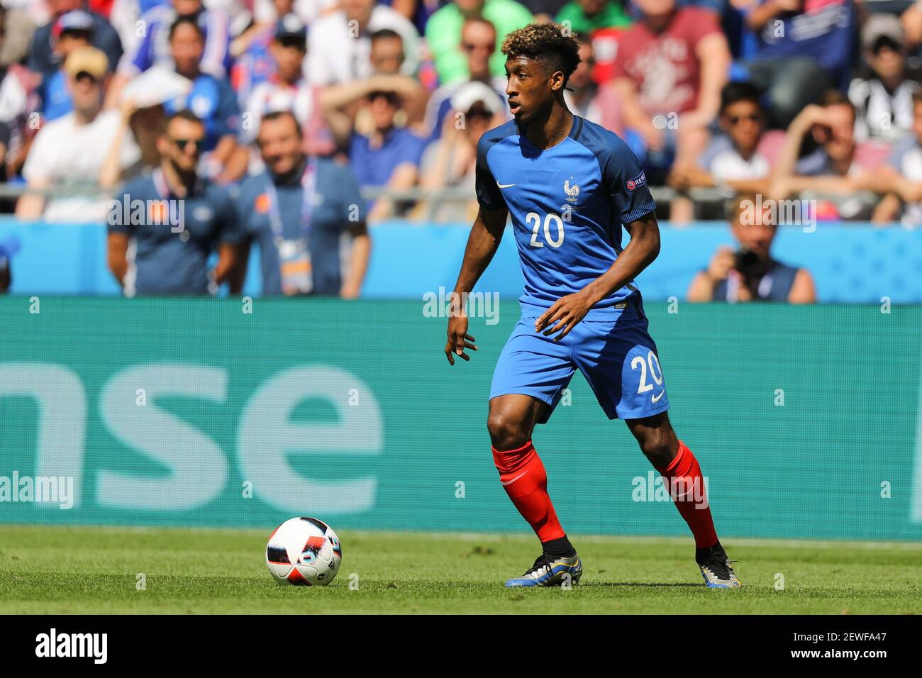 26.06.2016, Lyon, Kingsley Coman (FRA), France - Republic of Ireland ...
