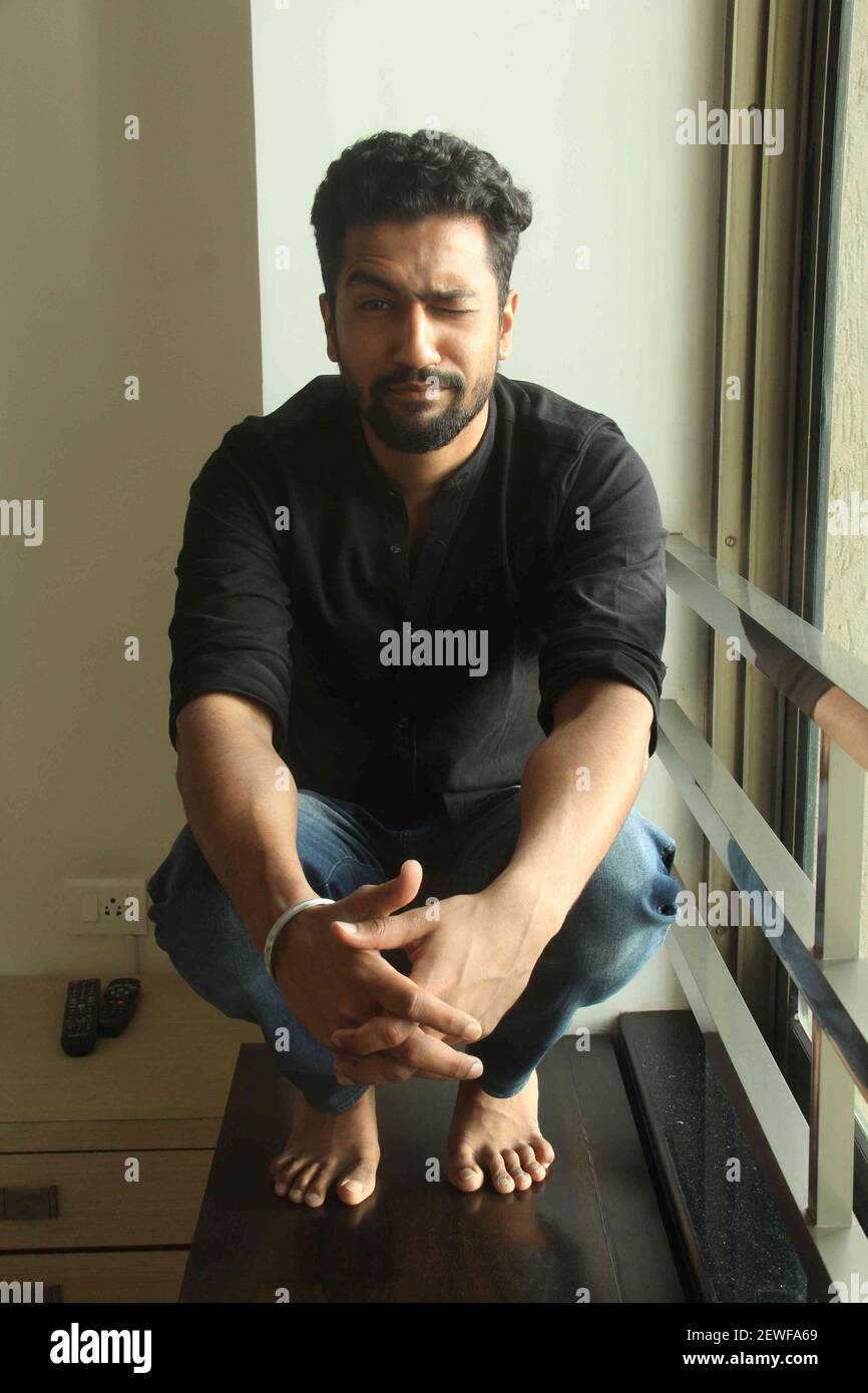 MUMBAI, INDIA - JUNE 3: Bollywood actor Vicky Kaushal during an ...
