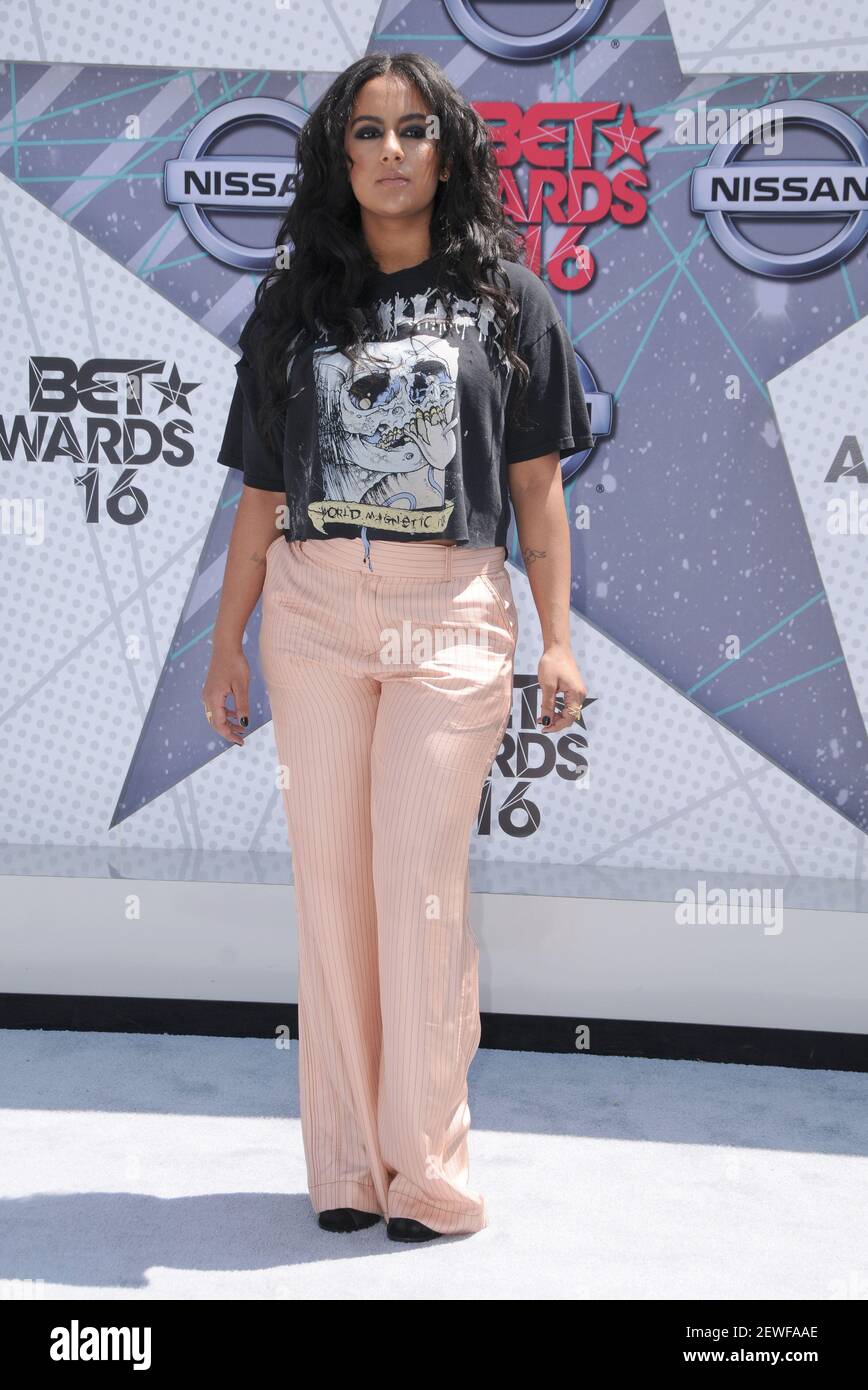 Bibi Bourelly. Arrivals for the 2016 BET Awards held at the Microsoft ...