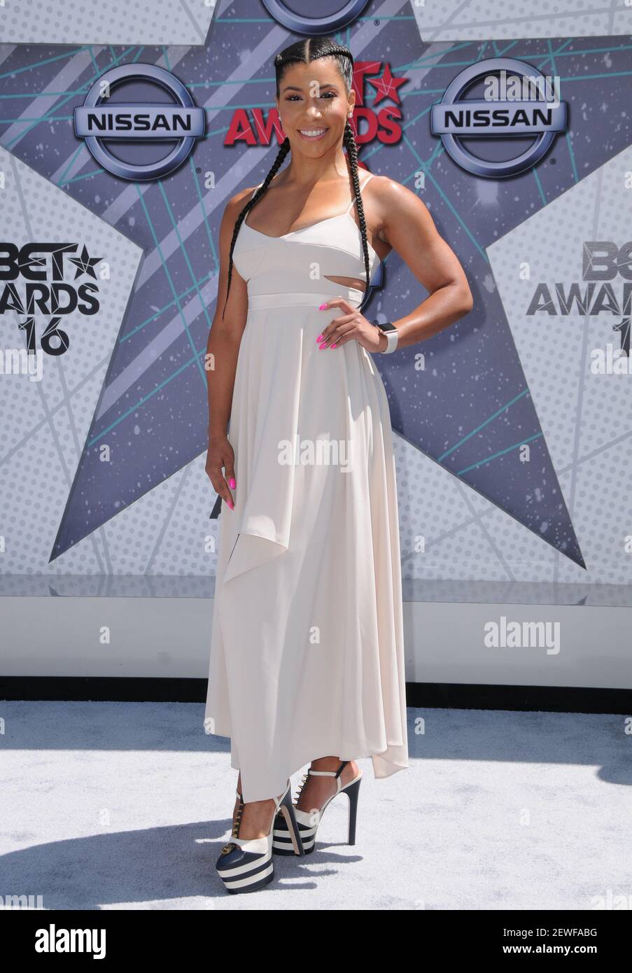 Jeanette Jenkins. Arrivals for the 2016 BET Awards held at the ...