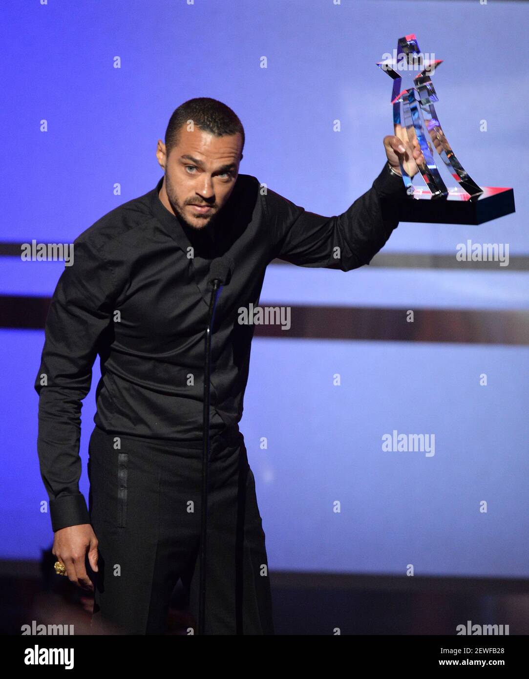 LOS ANGELES - JUNE 26: BET Honoree Jesse Williams accepts the ...