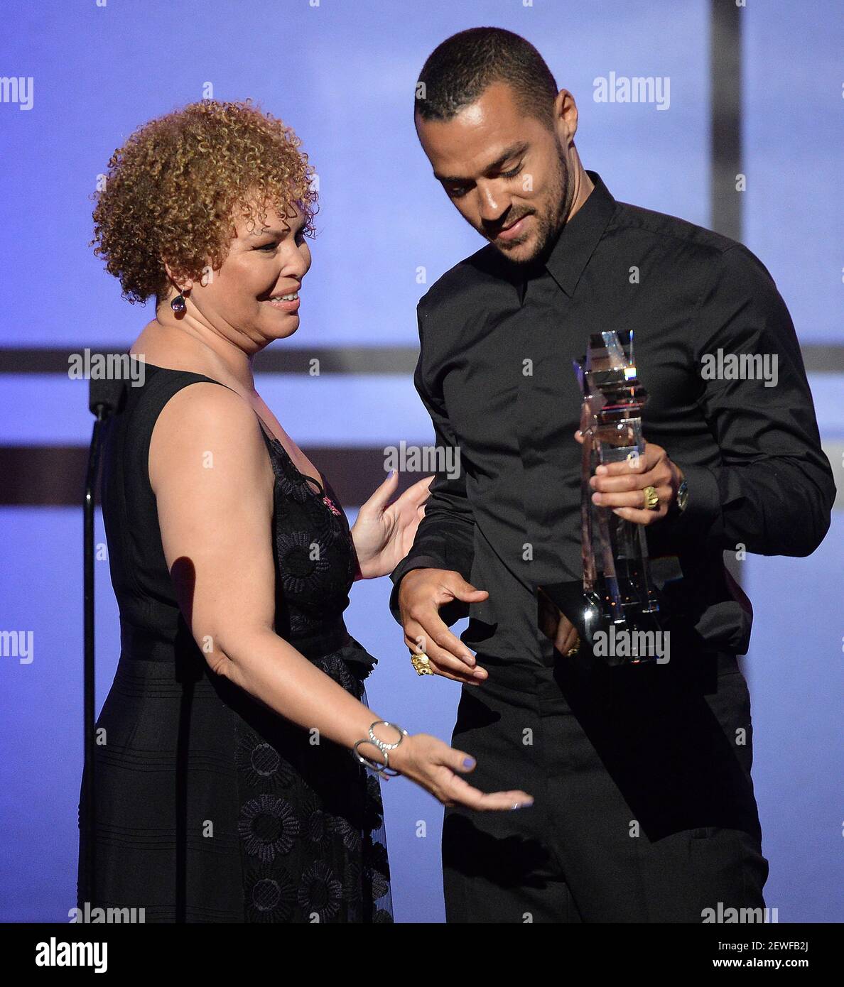 LOS ANGELES - JUNE 26: BET Chairman & CEO Debra L. Lee presents Honoree ...